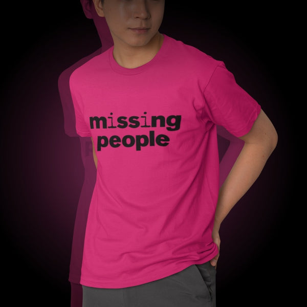 T-shirt/Pink Event – Missing People
